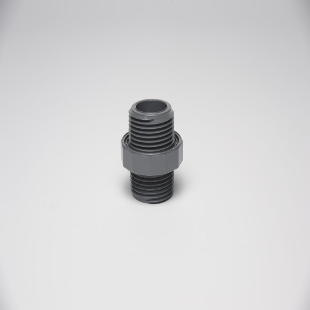 Sch 80 PVC Manifold Nipple with O-ring 1 in. MIPT Threaded Both Ends ...
