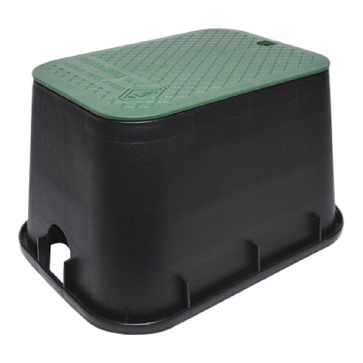 Dura Valve Box Overlapping ICV Green Body Rectangle 12 in. x 17 in. x ...