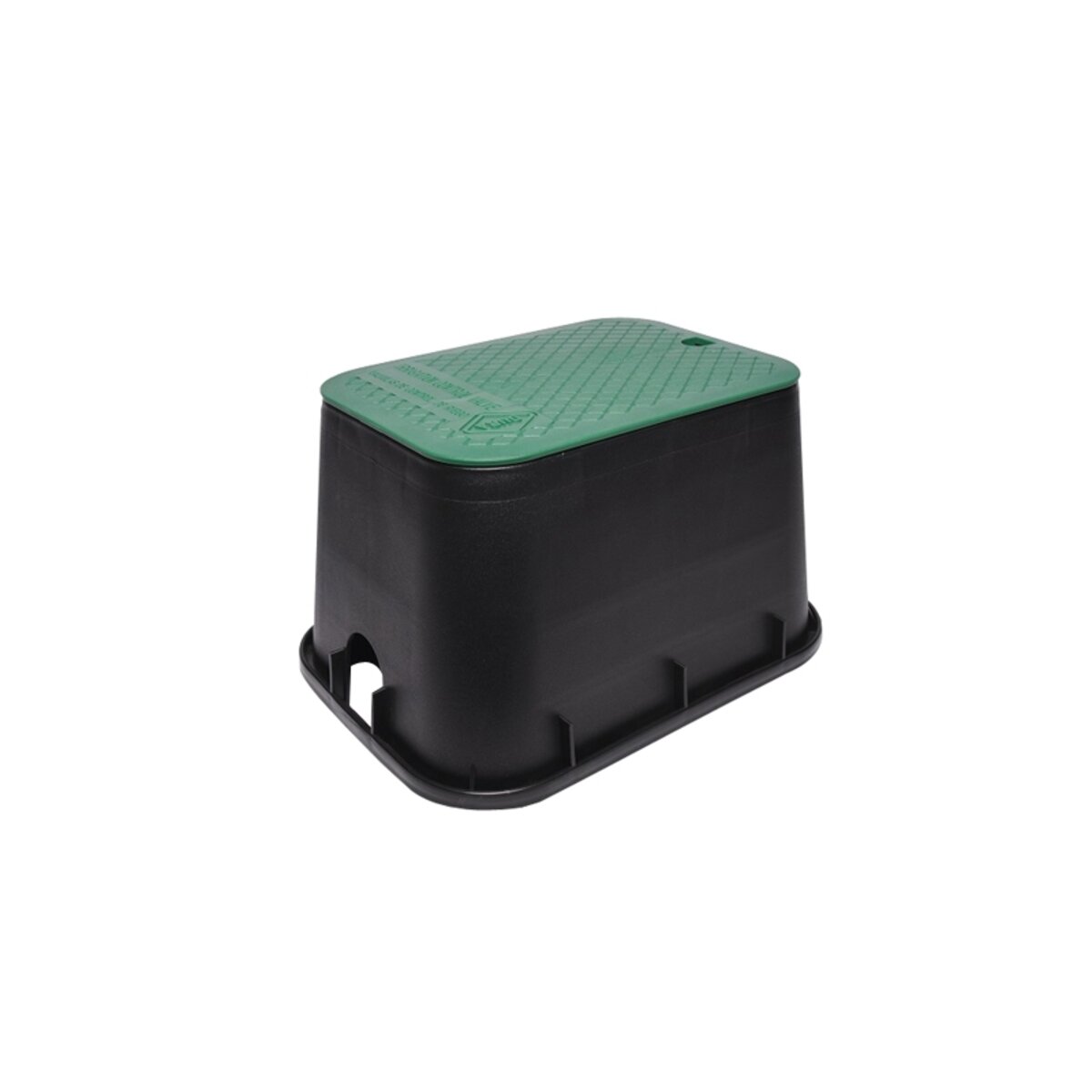 Dura Valve Box Overlapping ICV Green Body Rectangle 12 in. x 17 in. x ...