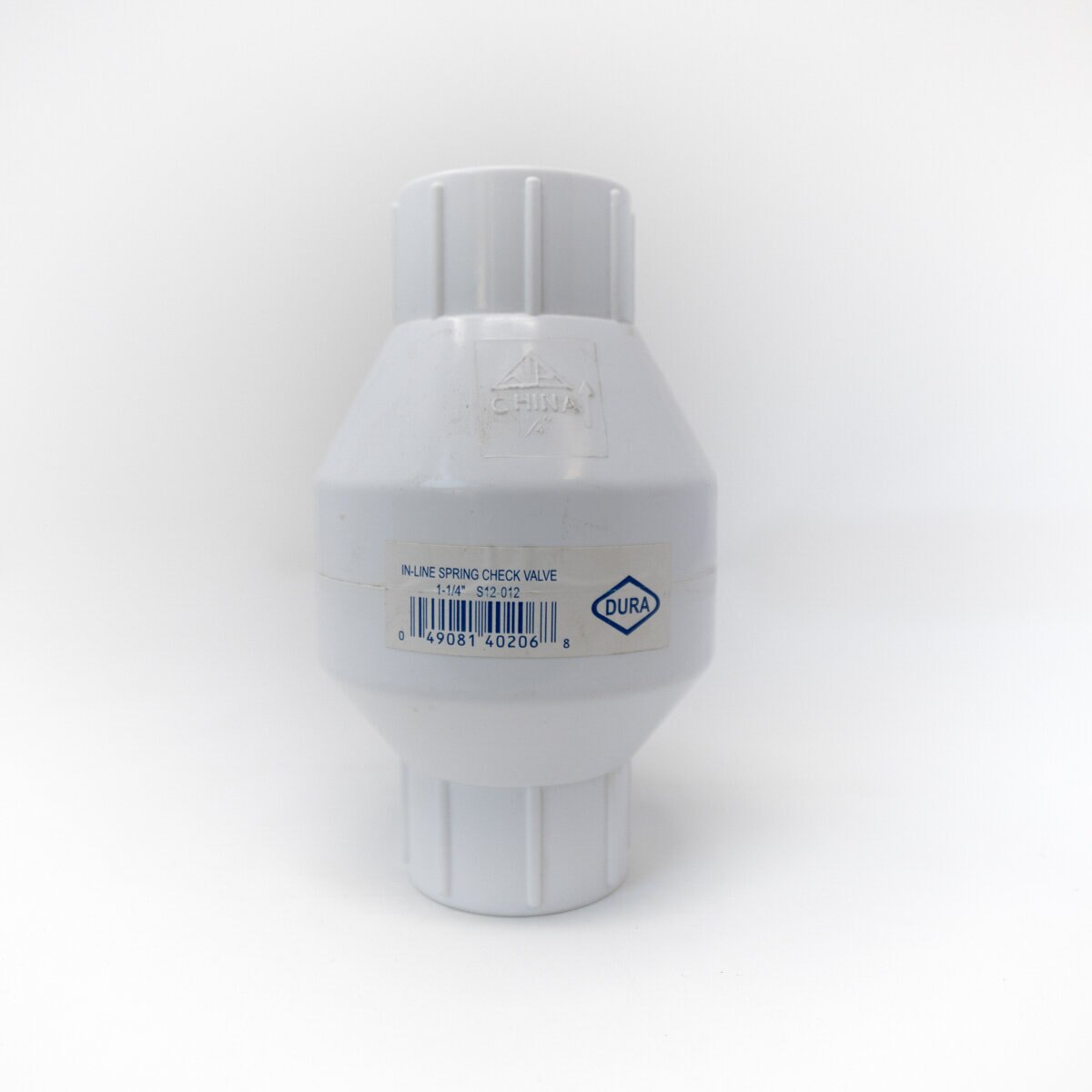 1-1/4 PVC EPDM in. LINE SPING CHECK VALVE DURA | SiteOne US