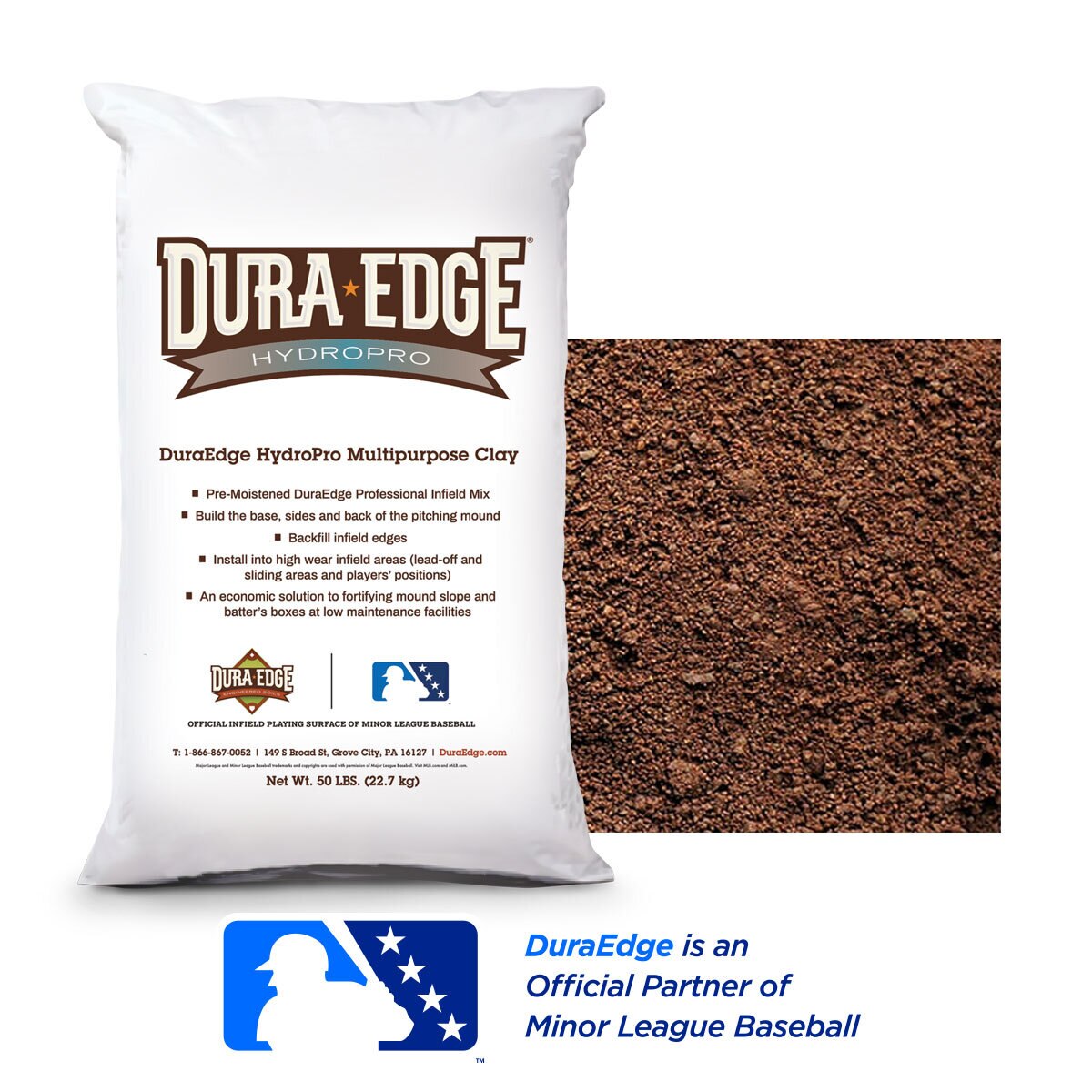 DuraEdge HydroPro Infield Mix 50 lb. Bag | SiteOne US