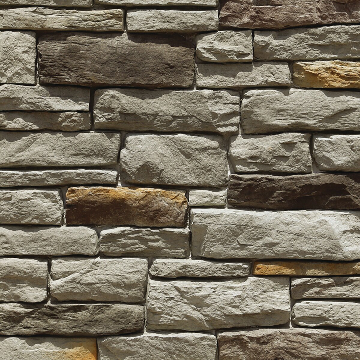Dutch Quality Stone Stack Ledge Veneer Flats Steinhaus (13 sq. ft./box ...