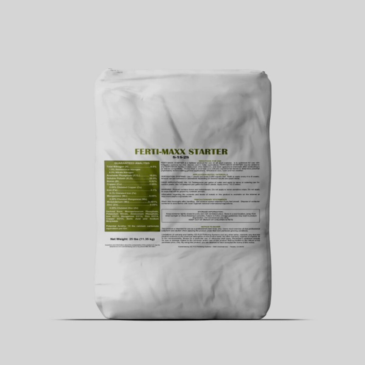 EZ-FLO FertiMaxx Starter 8-18-28 + cMicros All Purpose Soluble ...
