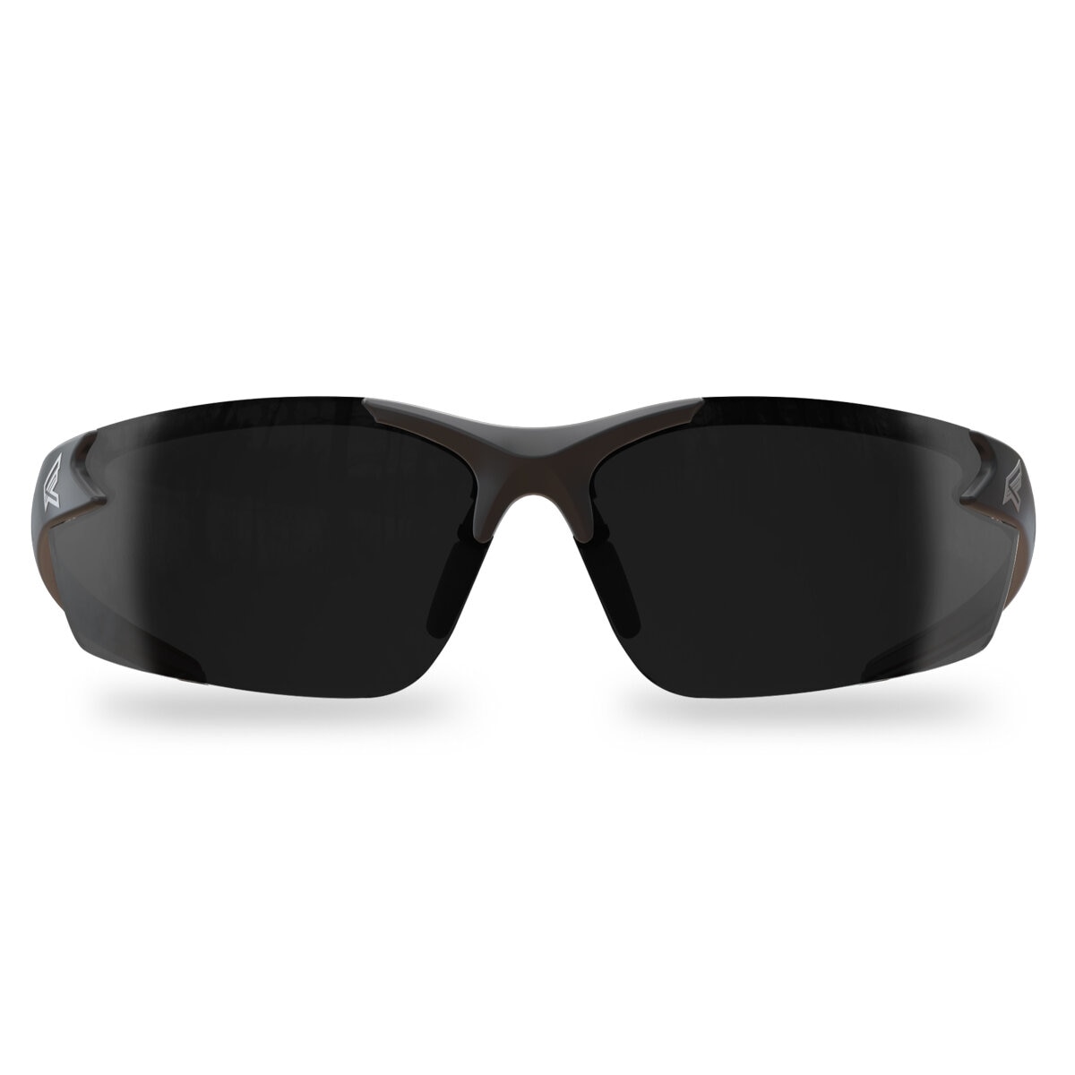 Edge Eyewear Zorge G2 Safety Glasses Black Frame Smoke Vapor Shield ...