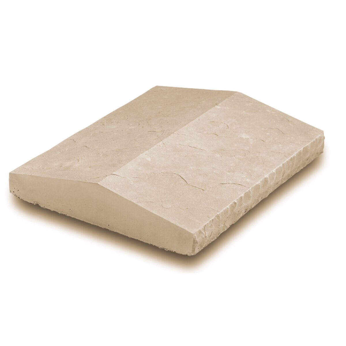 Eldorado Wall Cap Peaked Chiseled Edge Buckskin 16 in. x 20 in. (16 pc ...