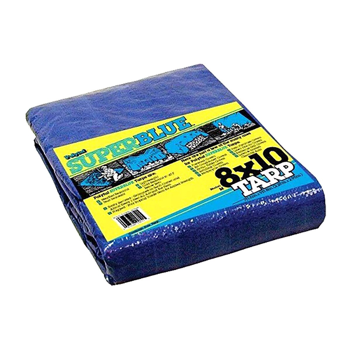Tarp Poly Blue 8 ft. x 10 ft | SiteOne US