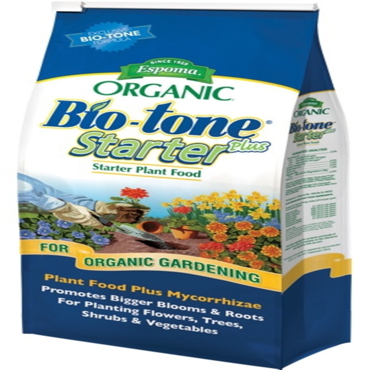 Espoma Organic Bio-Tone Starter Plus 4-3-3 Ornamental Granular ...