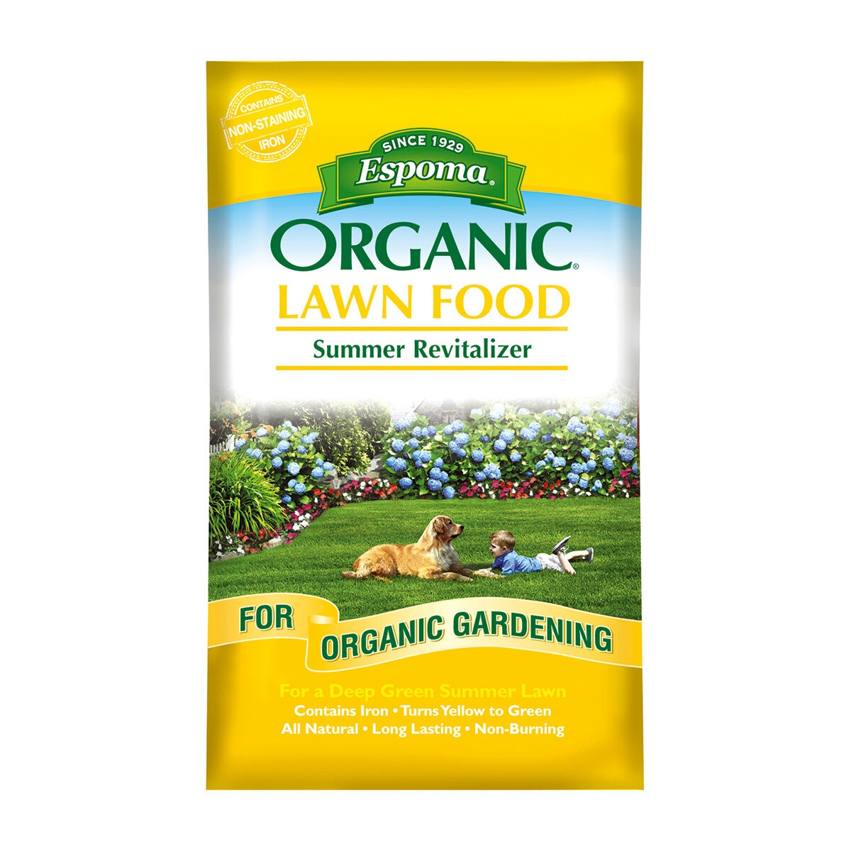Espoma Organic Summer Revitalizer Lawn Food 8-0-0 Turf Granular ...