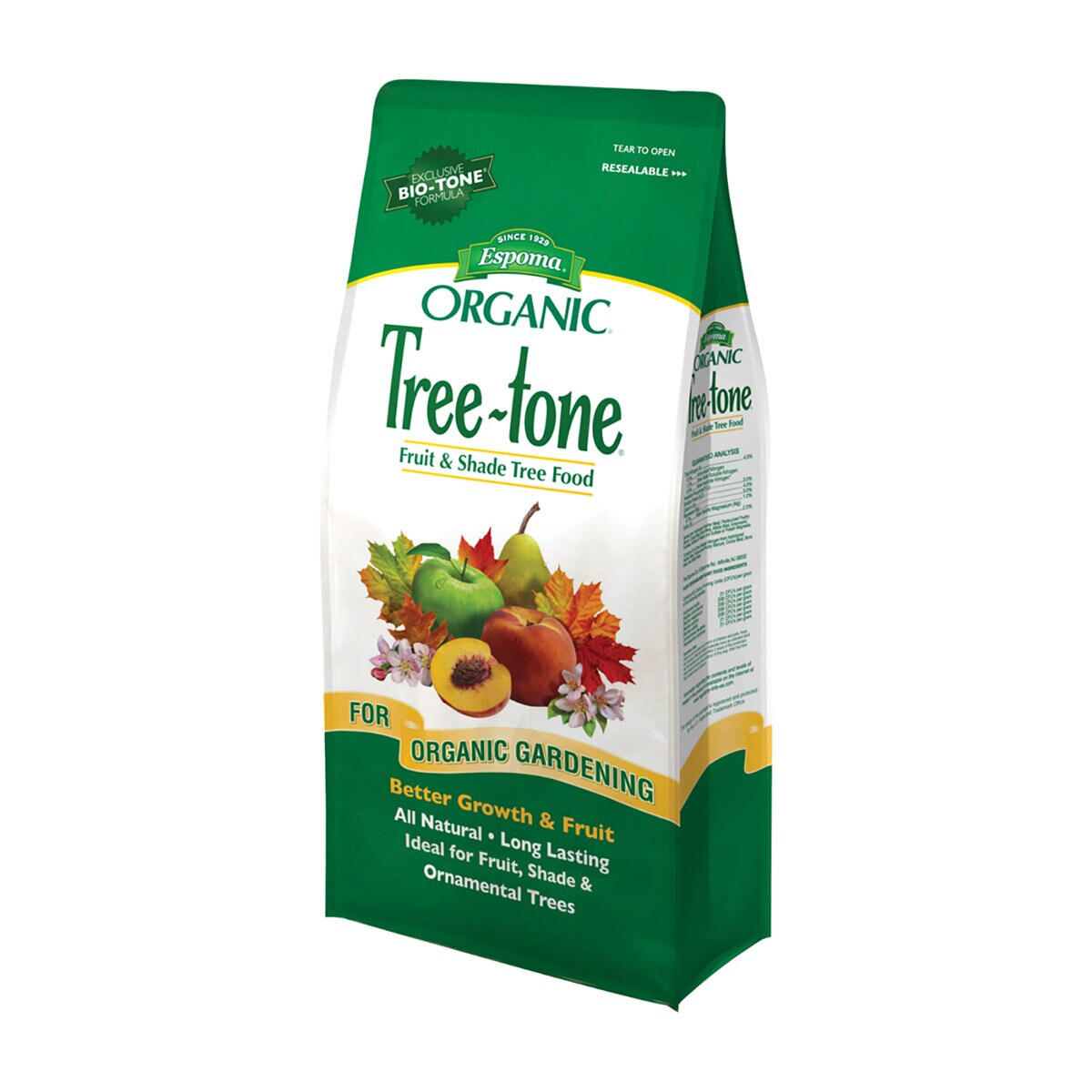 Espoma Organic Tree-Tone 6-3-2 Ornamental Granular Fertilizer 18 lb ...