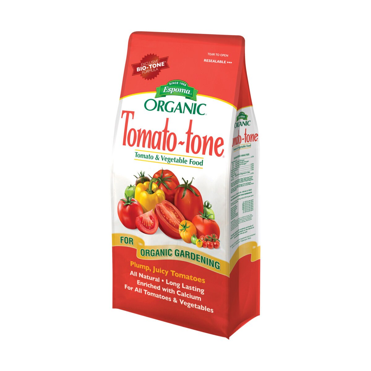 Espoma Organic Tomato-Tone 3-4-6 Ornamental Granular Fertilizer 18 lb ...