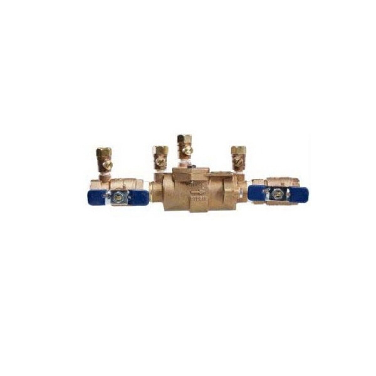FEBCO Double Check Valve Assembly Model LF850 3/4 in. Lead Free Bronze ...
