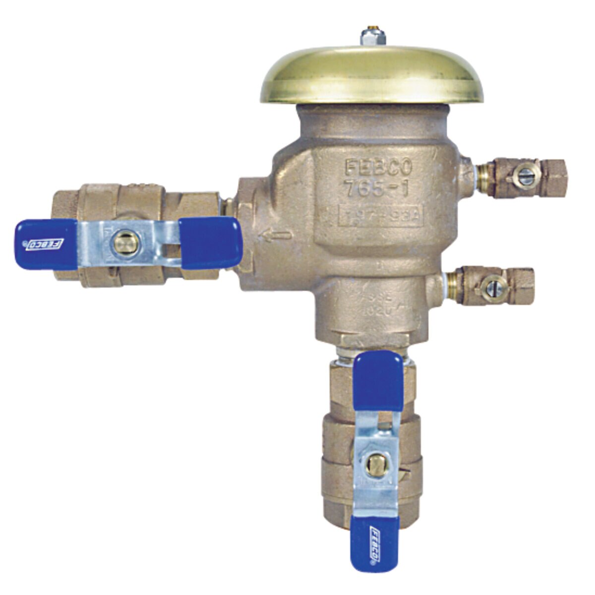 FEBCO Pressure Vacuum Breaker 1-1/4 in. Full Turn w/ Qu | SiteOne