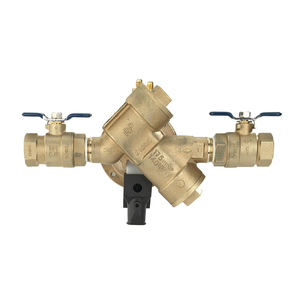 FEBCO LF825Y Y-Pattern Reduced Pressure Zone Assembly w/ Ball Valves 1 ...