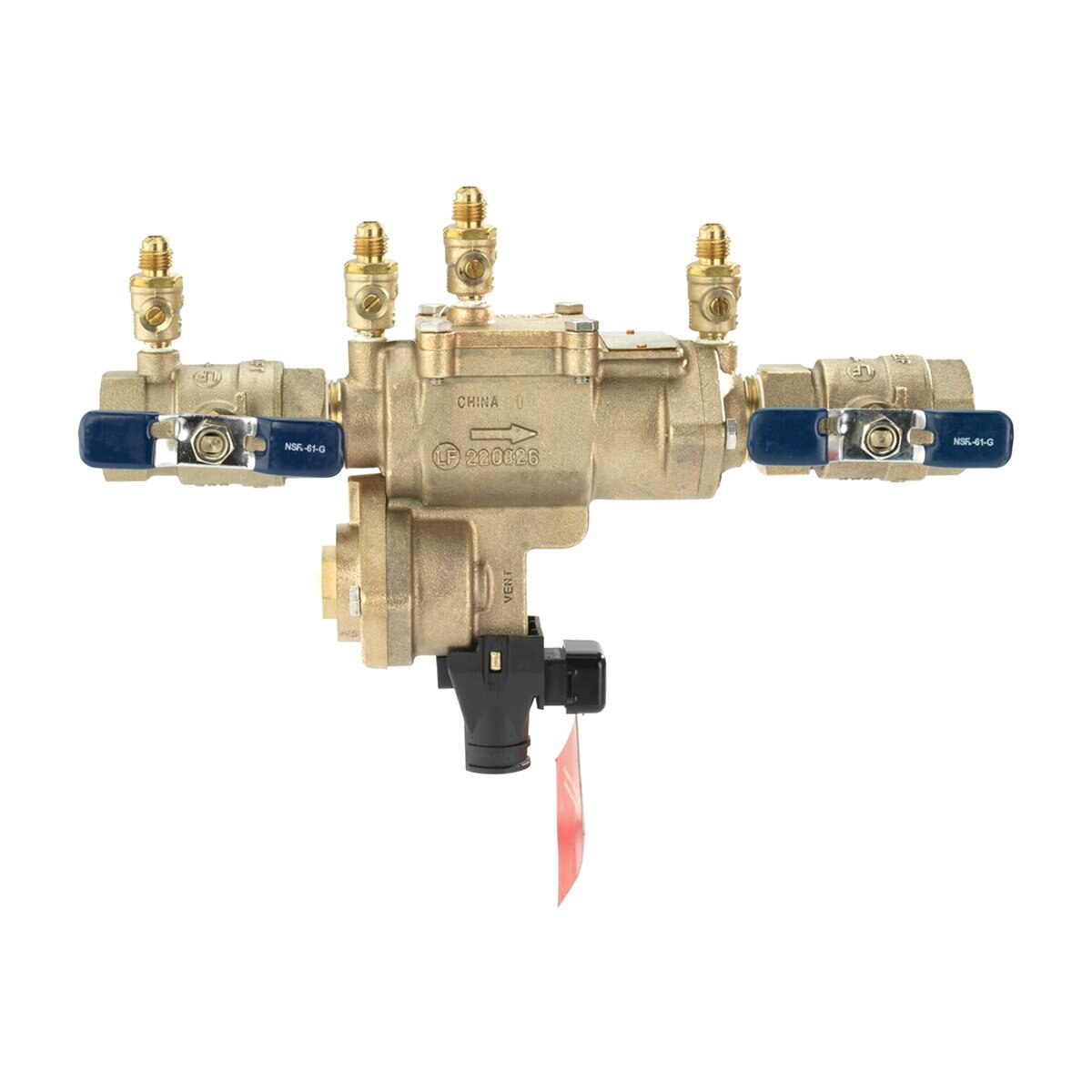 FEBCO 860 In-Line Reduced Pressure Zone Assembly w/ Ball Valves 3/4 in ...