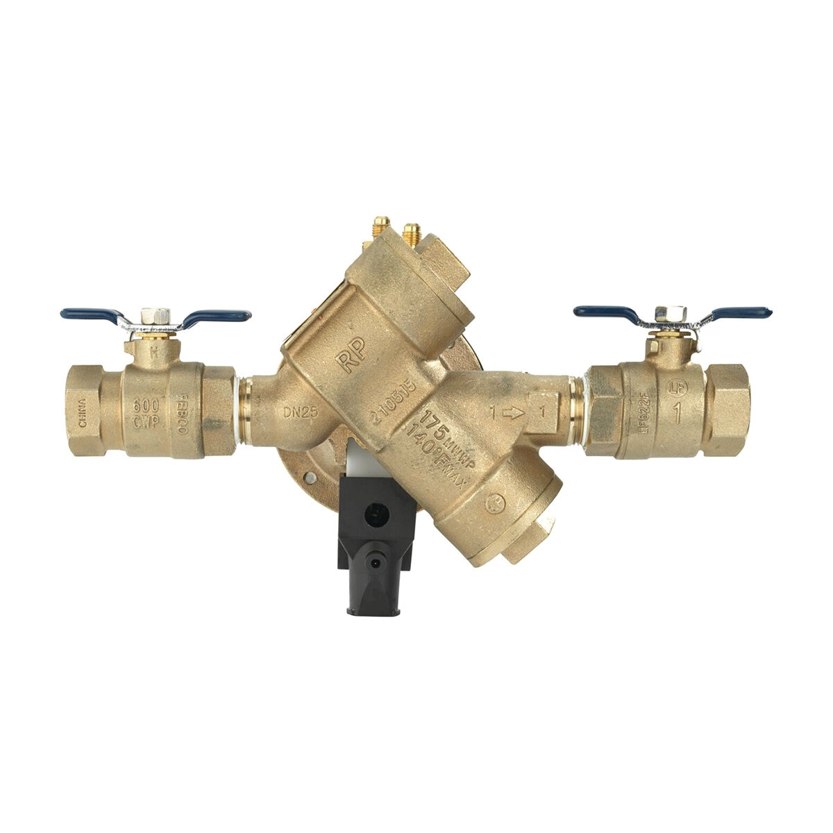FEBCO 825Y Y-Pattern Reduced Pressure Zone Assembly w/ Ball Valves 3/4 ...
