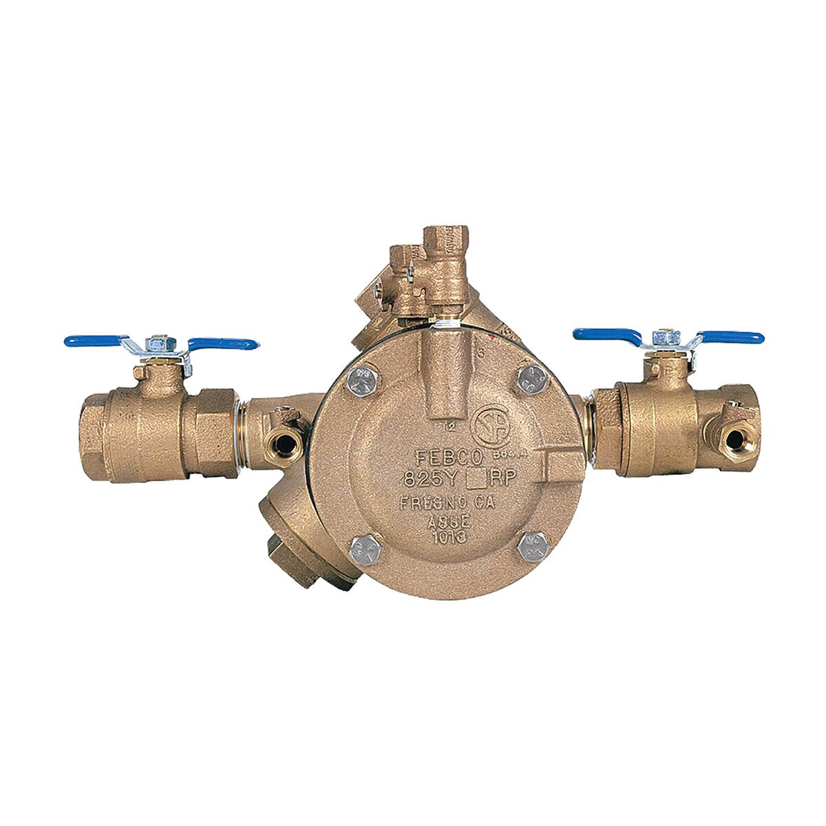 FEBCO 825Y Y-Pattern Reduced Pressure Zone Assembly w/ Ball Valves 1 in ...