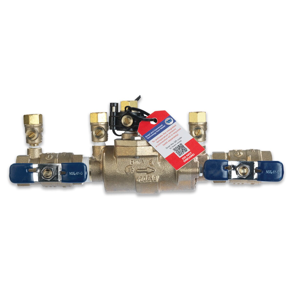 FEBCO LF850 Double Check Assembly w/ Ball Valves 3/4 in. Lead Free ...