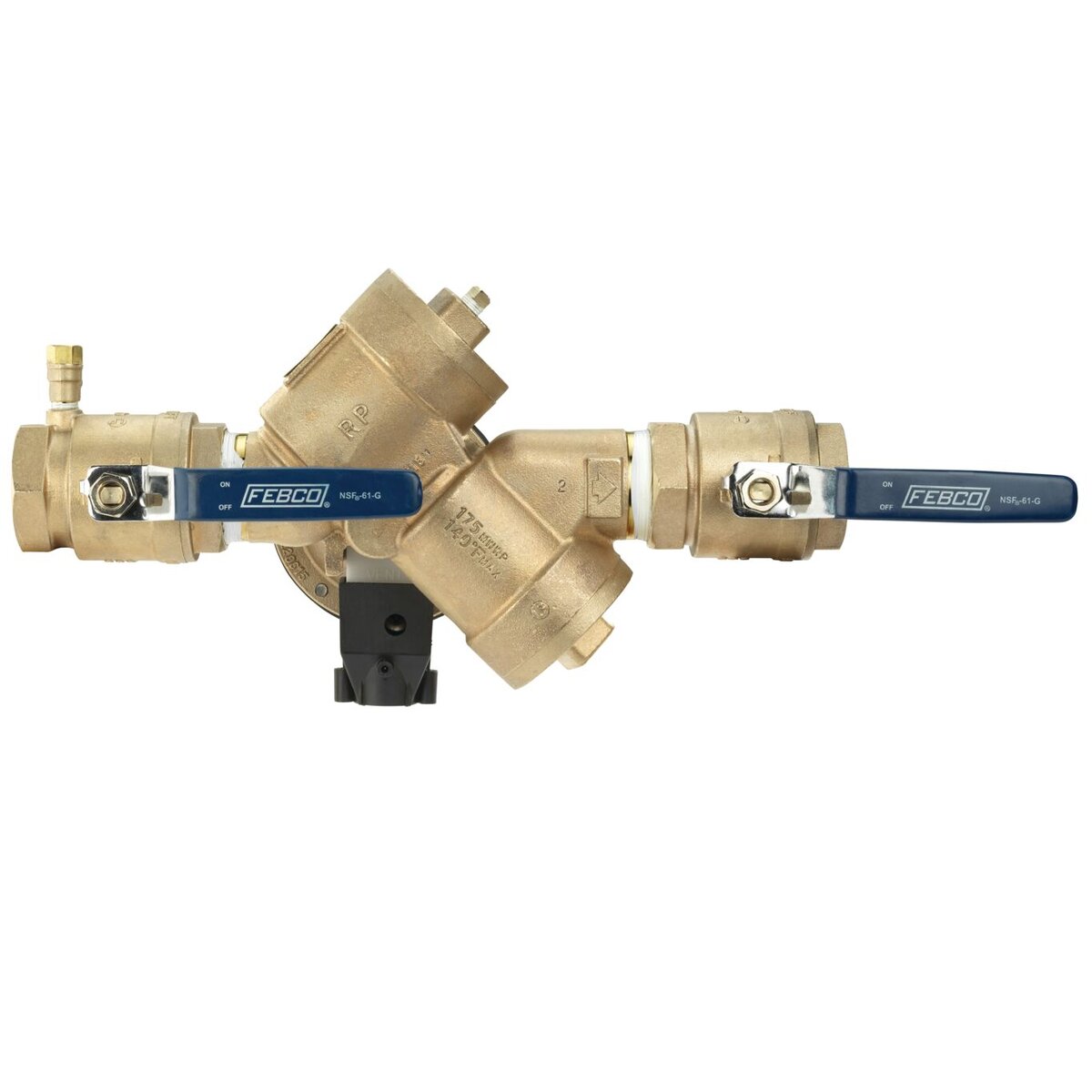 FEBCO 825Y Y-Pattern Reduced Pressure Zone Assembly w/ Ball Valves 1-1/ ...