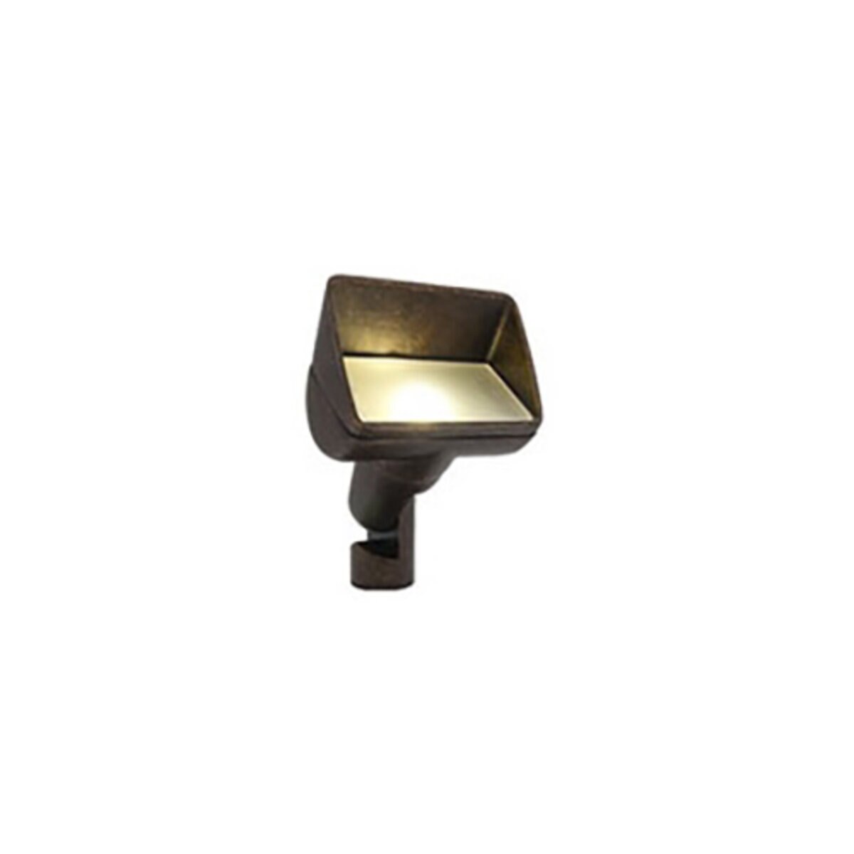 FX PB Wall Wash Aluminum Housing Bronze 4.2W 2700K 93 Degree LED ...