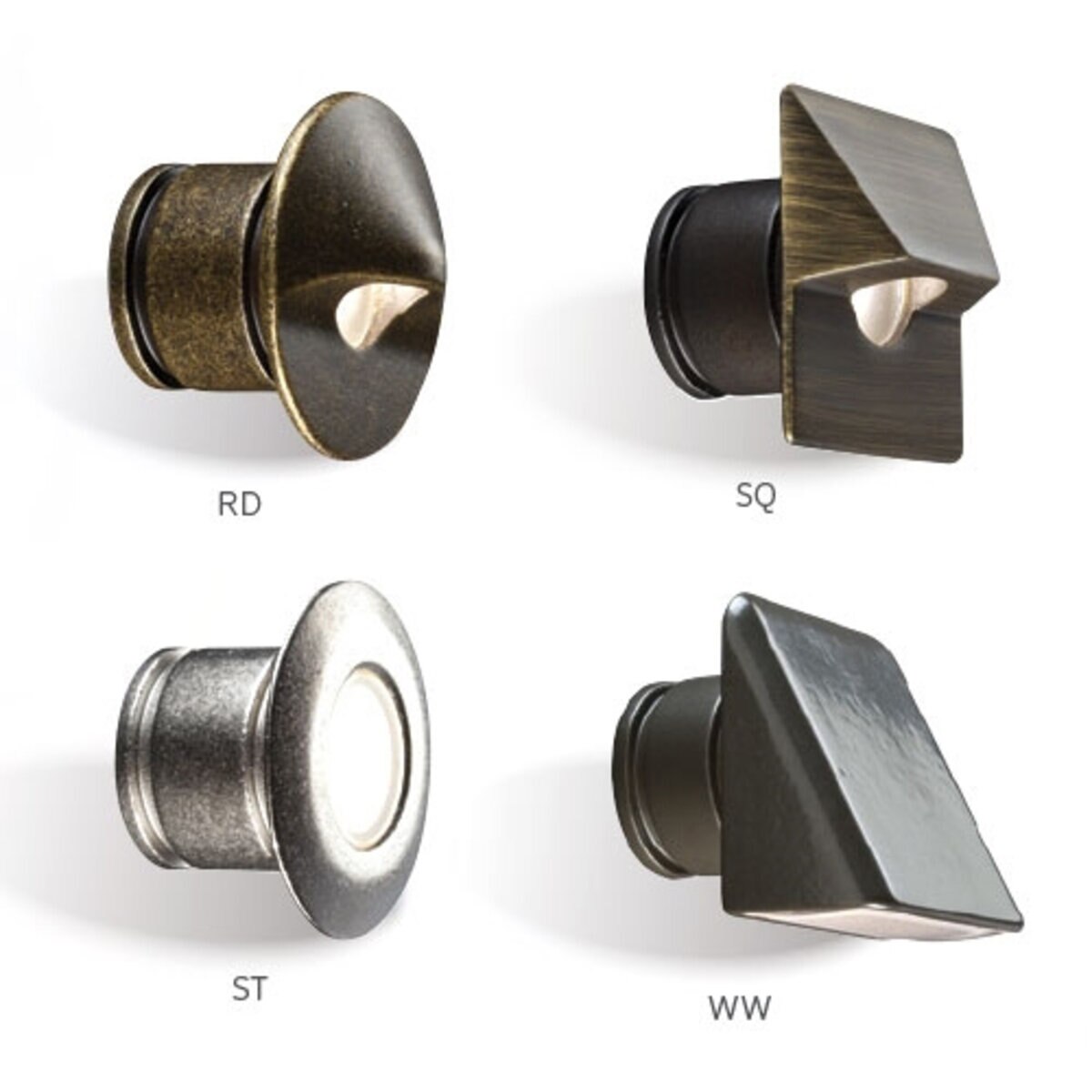 FX MO Dimmable Wall Light Square Brass Housing Bronze LED 6W 2700K ...