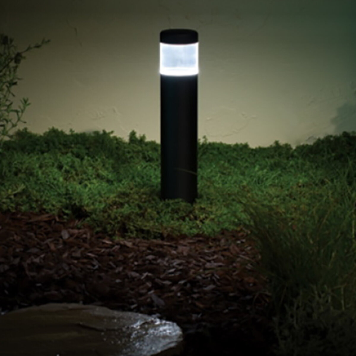 FX PM Bollard Aluminum Flat Black Finish 4.2W 2700K LED | SiteOne US