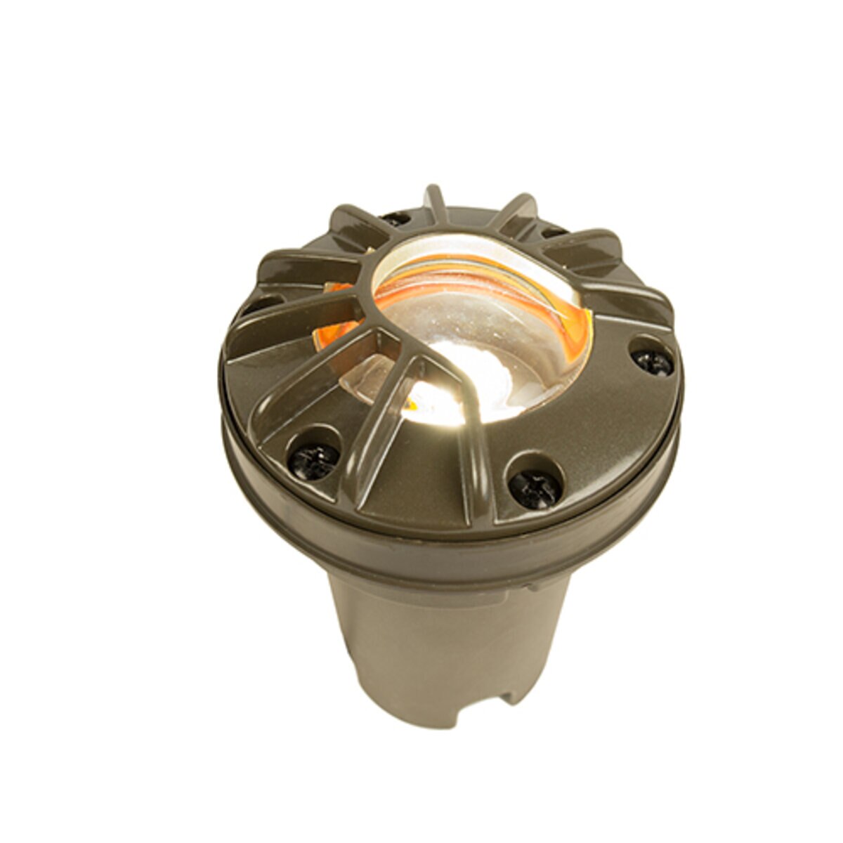 FX FC In-Grade Light Louver Luxor ZDC Brass Housing Bronze 9.4W LED ...