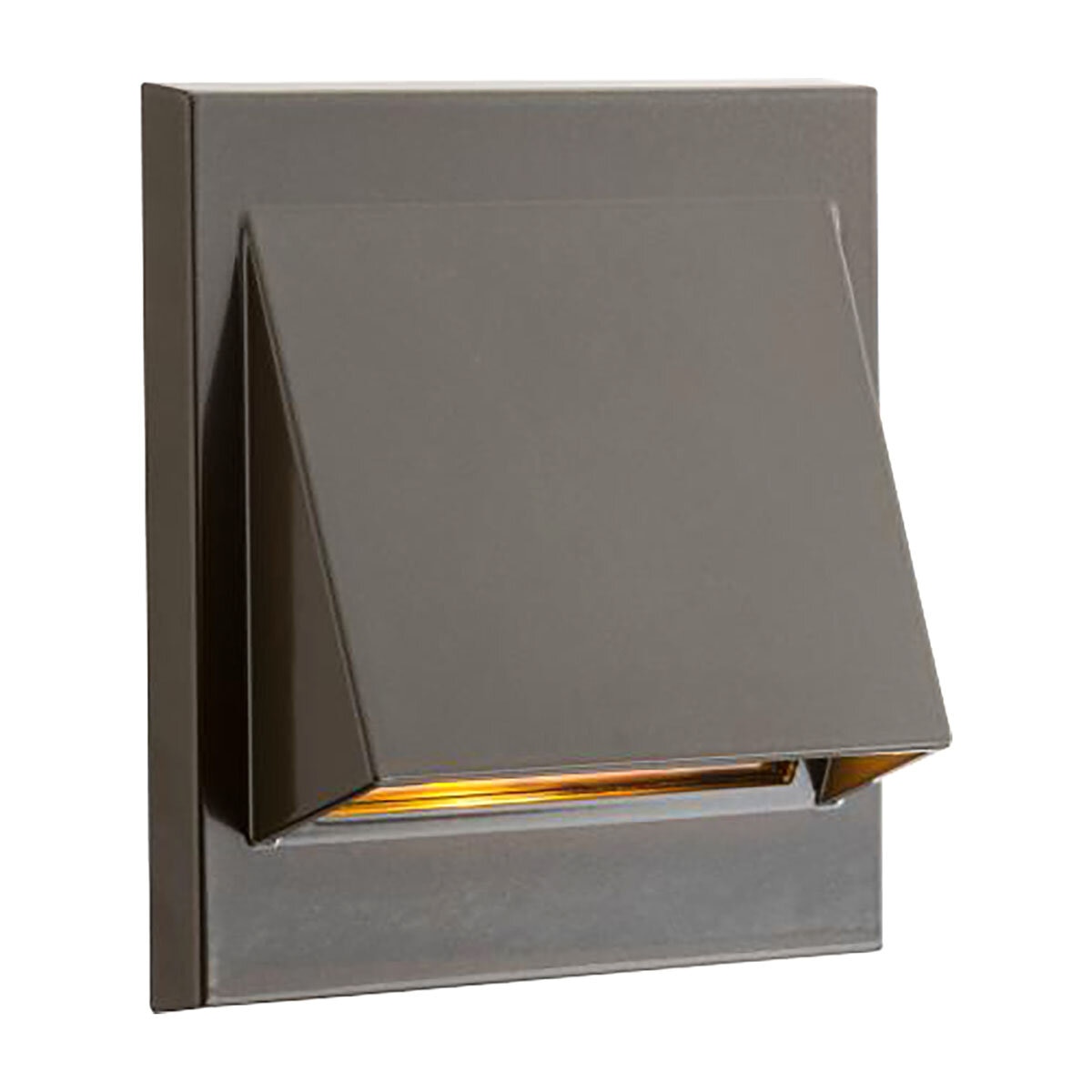 FX SL-5 Wall Light Flat Faceplate Bronze Metallic 2W LED 2700K Aluminum ...