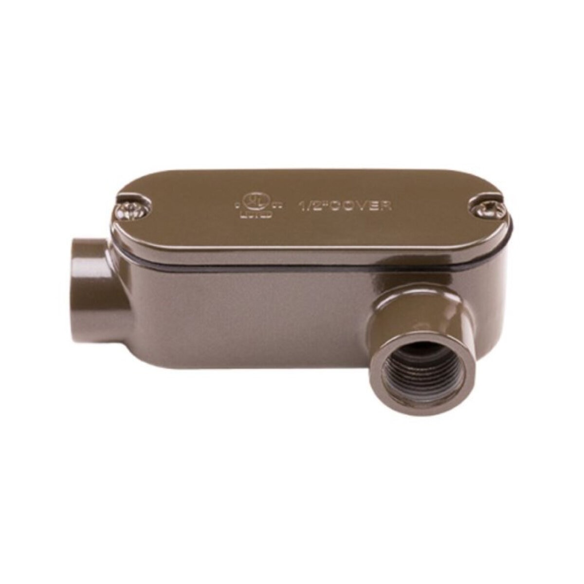 FX Tree Ring Junction Box LL-Style Conduit Body Bronze Metallic Finish ...