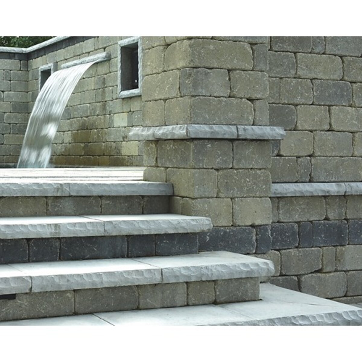 Fendt Old World Stonegate Wall Walnut 6 in. 6 in. x 10 in. x 32 in. (20 ...