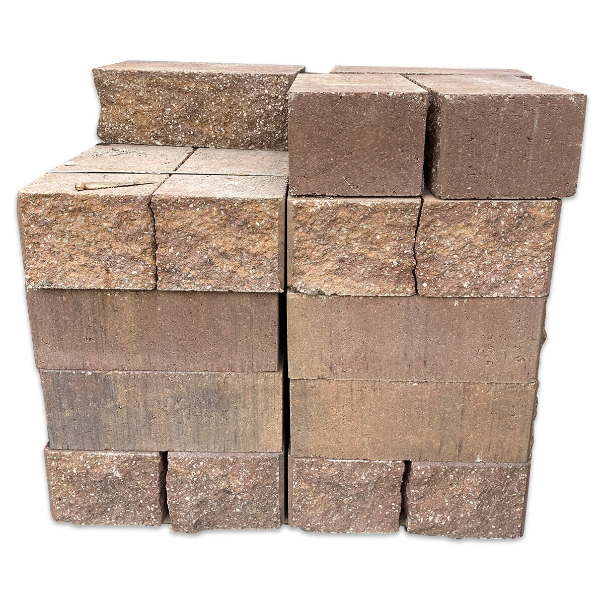 Fendt Verazzo Wall Corner 6 in. Walnut 16 in. x 8 in. x 6 in. (48 pc ...