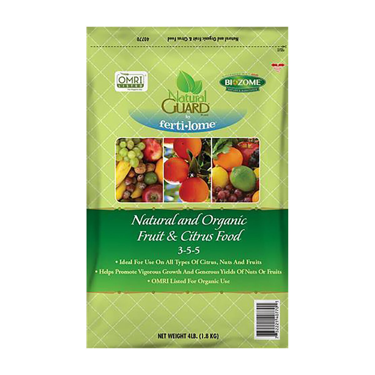 Ferti-Lome Natural Guard Fruit & Citrus Fertilizer 3-5-5 4 lb. Bag ...