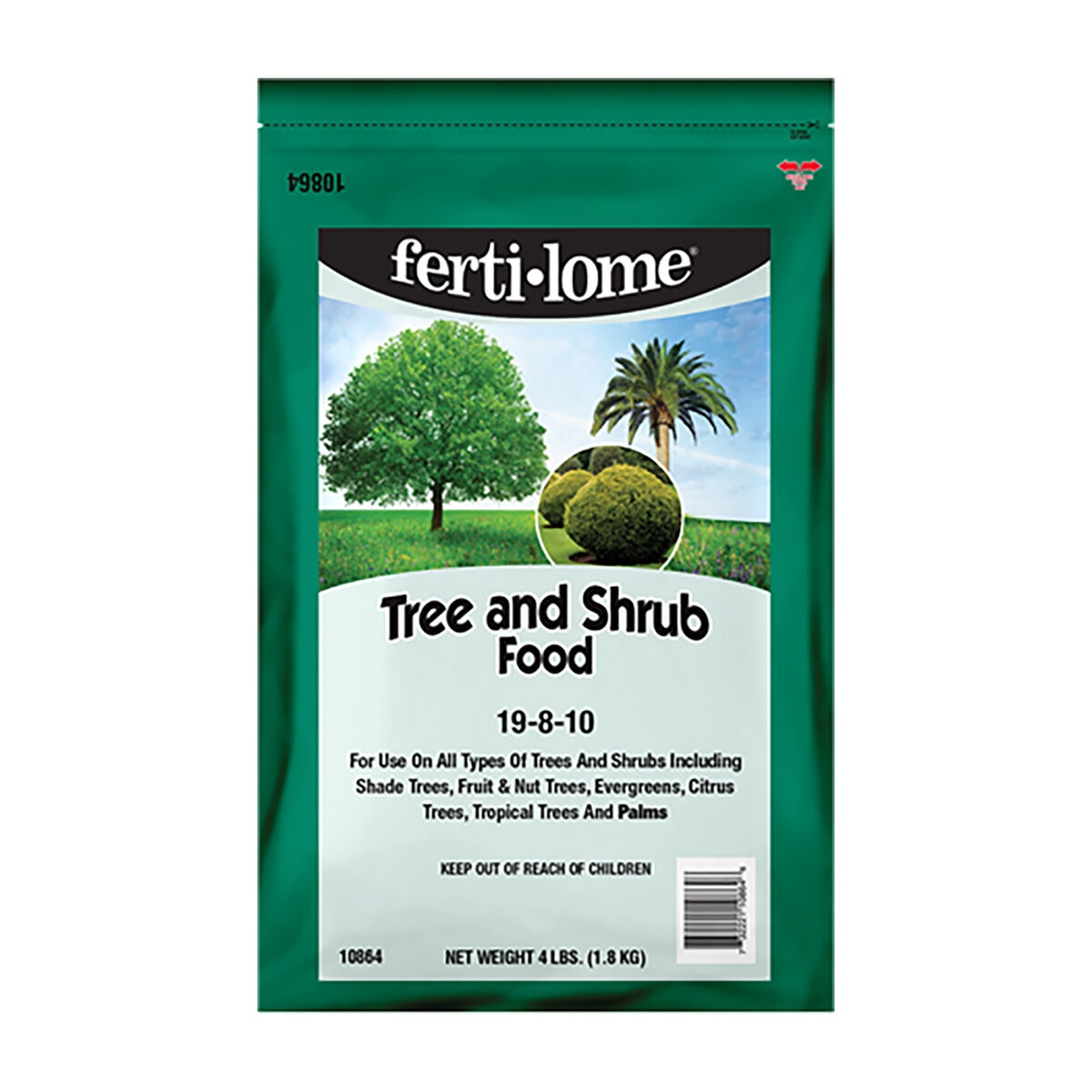 Ferti-Lome Tree & Shrub Fertilizer 19-8-10 4 lb. Bag | SiteOne