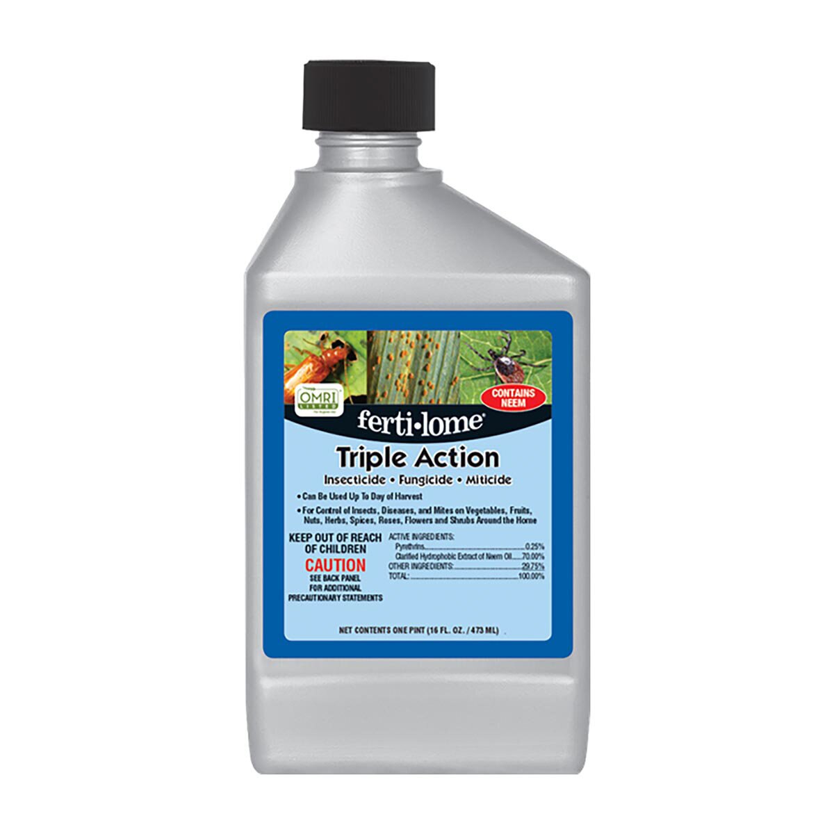 Ferti-lome Triple Action Insecticide, Fungicide, and Miticide 16 oz ...