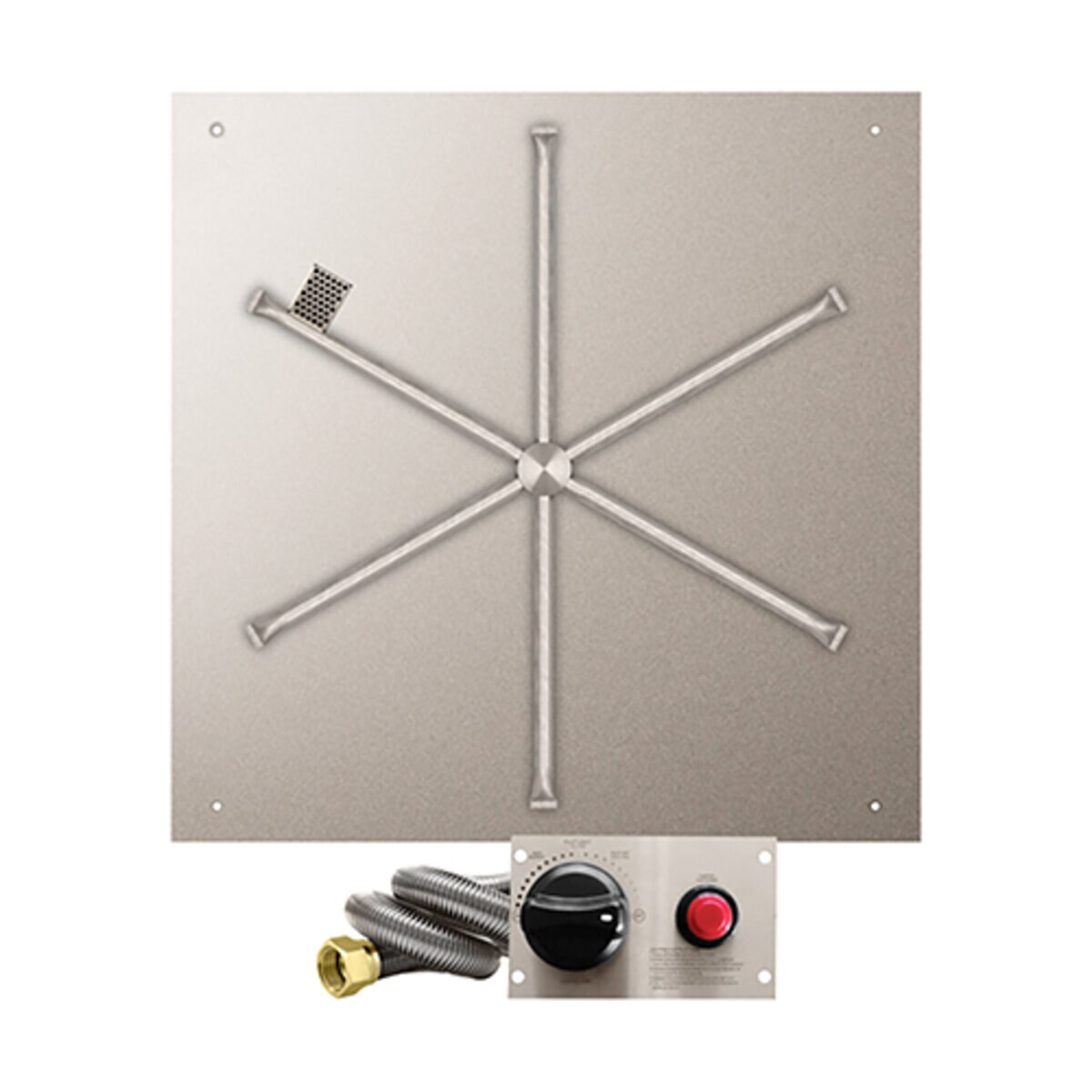 Firegear Fire Pit Kit Includes Match Throw Kit, Flexframe Paver Bracket ...