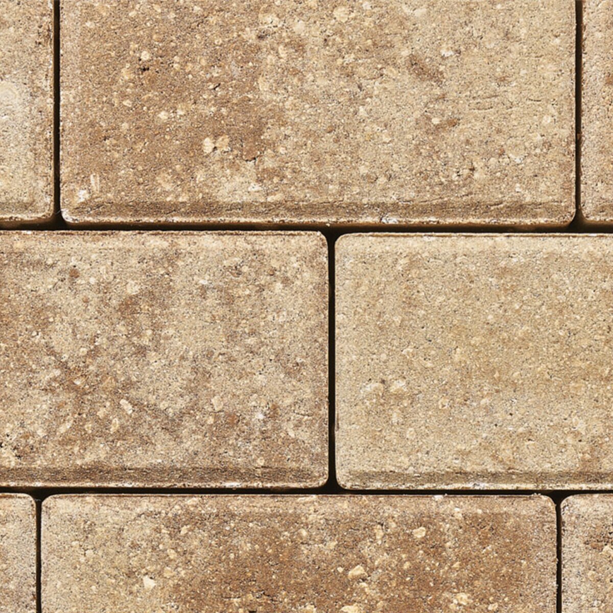Flagstone Stonegate 6 in. Wall 3 pc. Contemporary Cream/Beige (26 sq ...