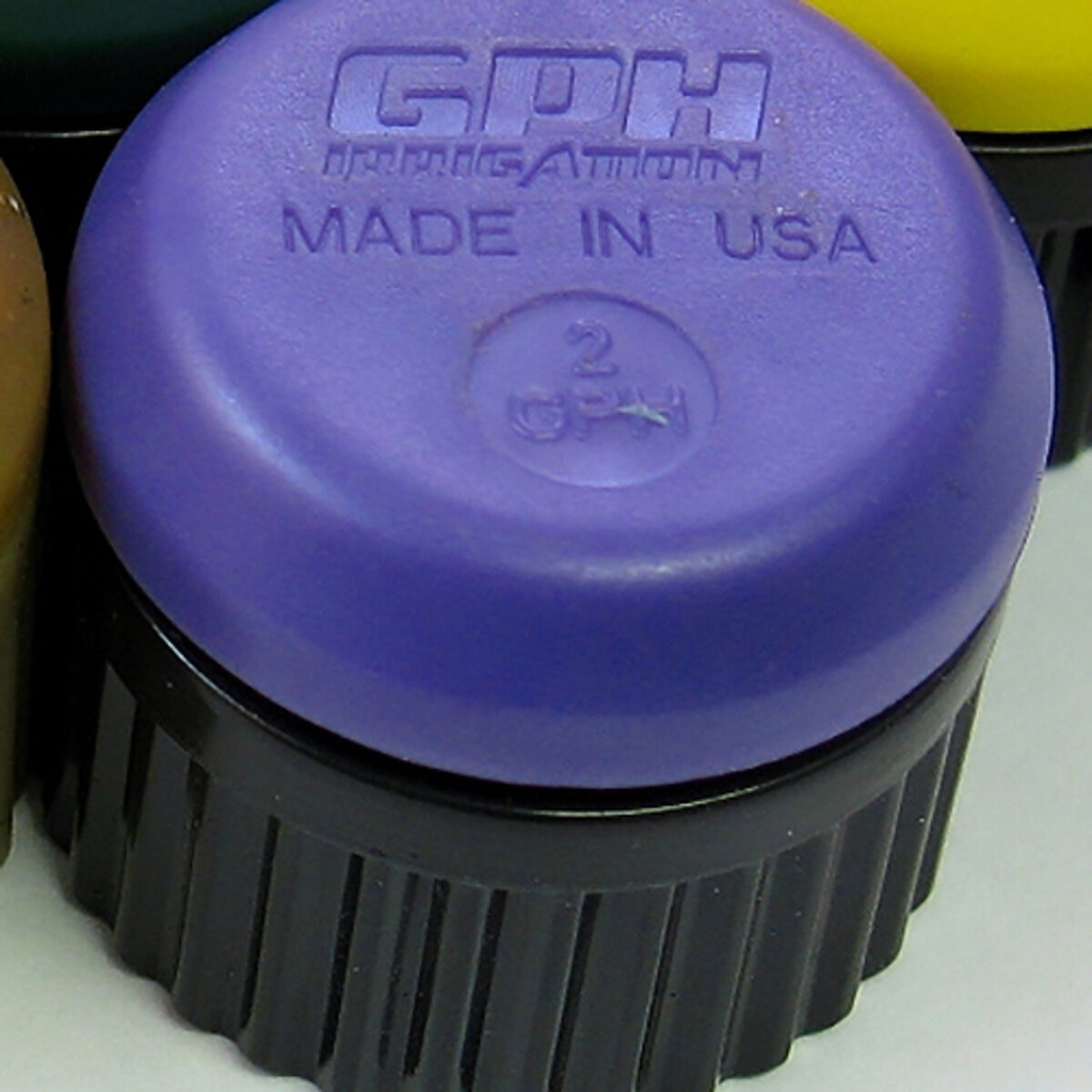 GPH Spec - Check Emitter With Check Valve 2.0 GPH Reclaimed Purple 1/2 ...