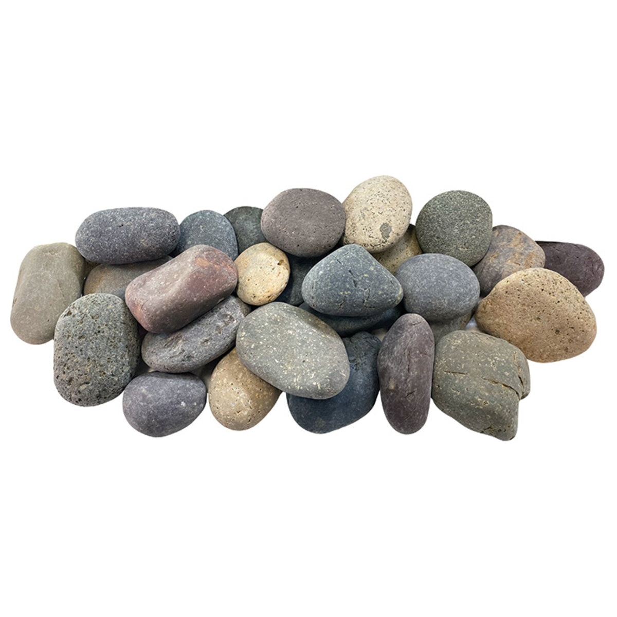 Palletized Mexican Beach Pebbles Mixed Color 1/2 - 1 in | SiteOne US