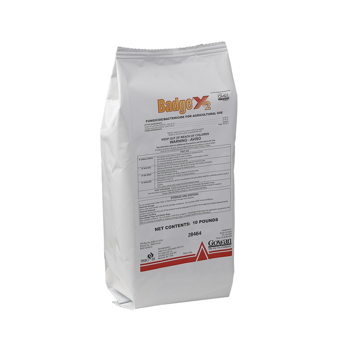 Gowan Badge X2 Fungicide 10 lb. Bag | SiteOne US