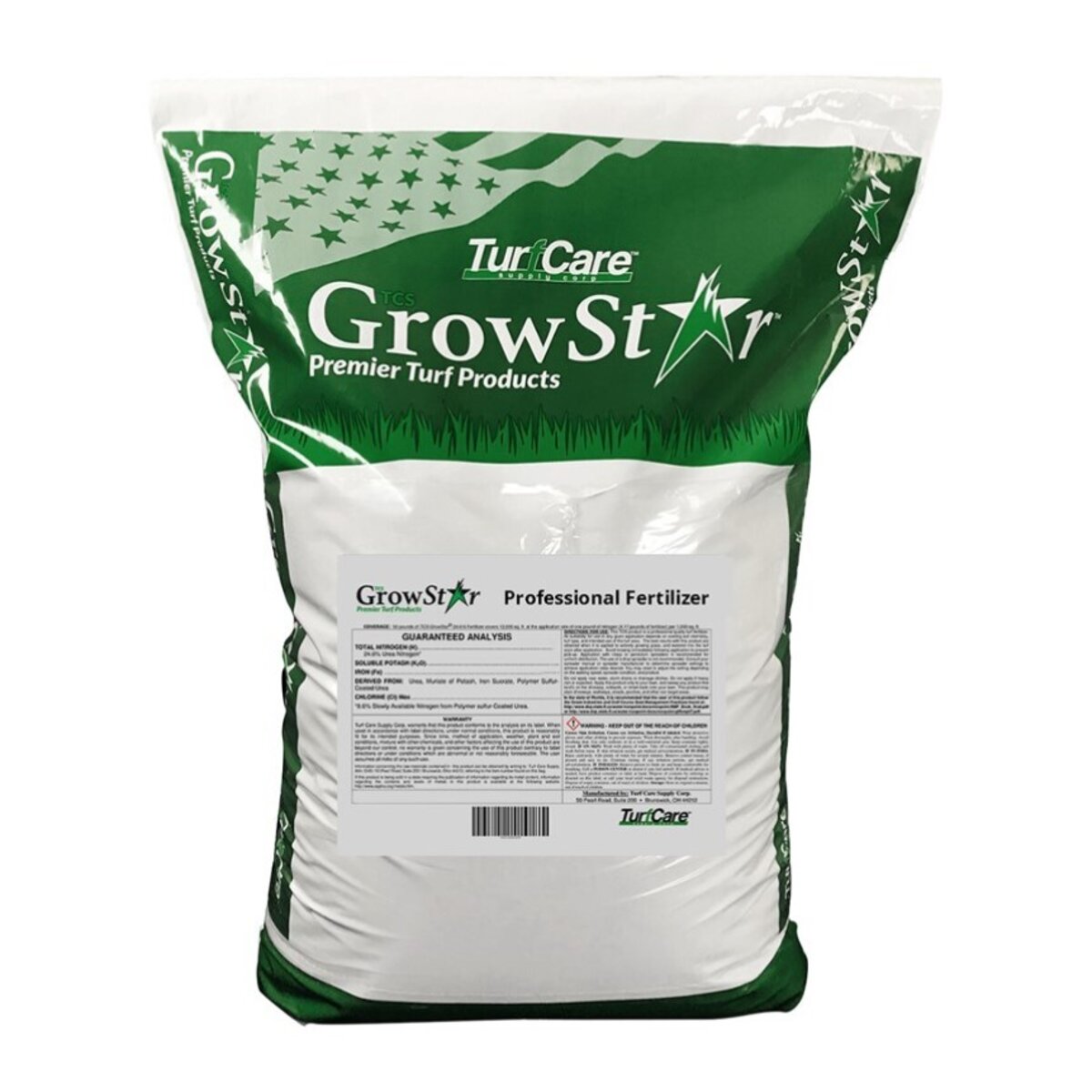 GrowStar 15-0-4 30% CRN 2Fe AMP Xc Fertilizer 50 lb | SiteOne US