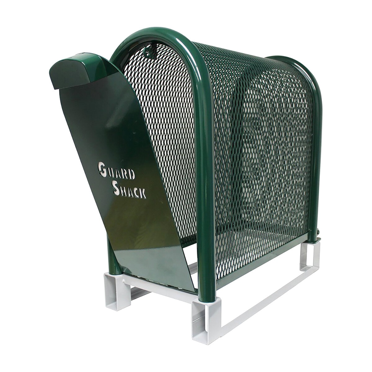 GuardShack 10 in. W x 24 in. H x 40 in. L Hinged Enclosure with Gate ...