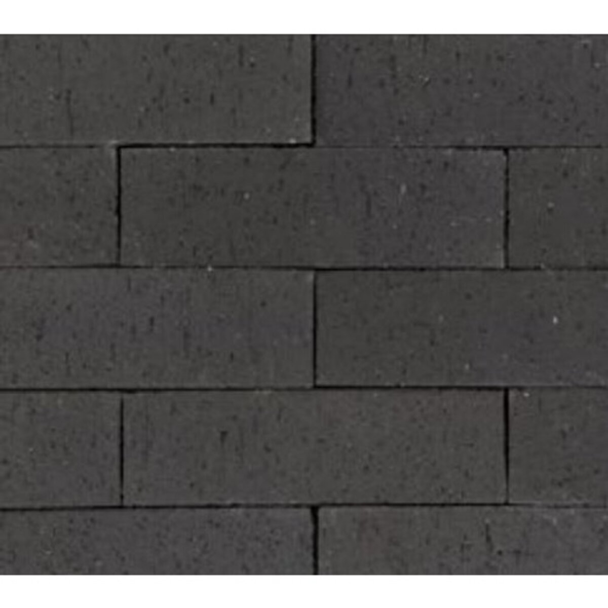 H.C. Muddox Thin Brick Ebony Wire Cut 1/2 in. X 2 - 1/2 in. X 11 - 1/2 ...