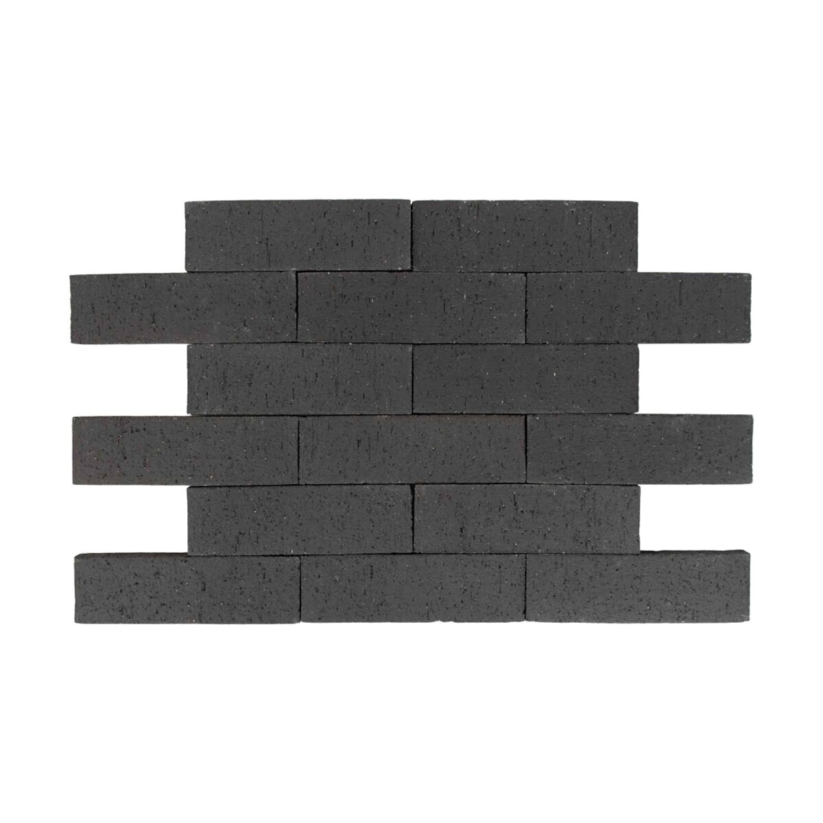 H.C. Muddox Face Brick Standard Wire Cut Solid Ebony #479 (525 pc ...