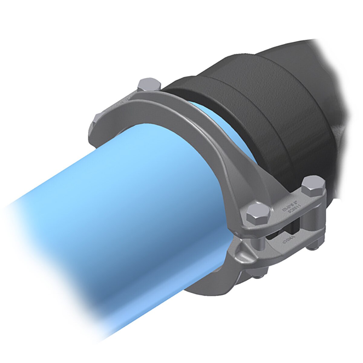 Harco Ductile Iron Fitting to Pipe Style D Joint Restraint 4 in ...