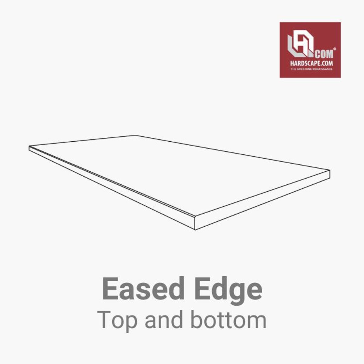 Hardscape.com Porcelain Coping Eased Edge Top and Bottom 12 in. x 24 in ...