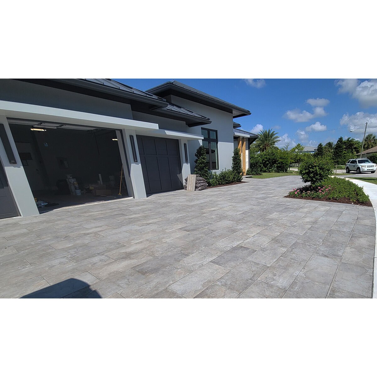 Hardscape.com Porcelain Coping Eased Edge French Limestone 12 in. x 24 ...