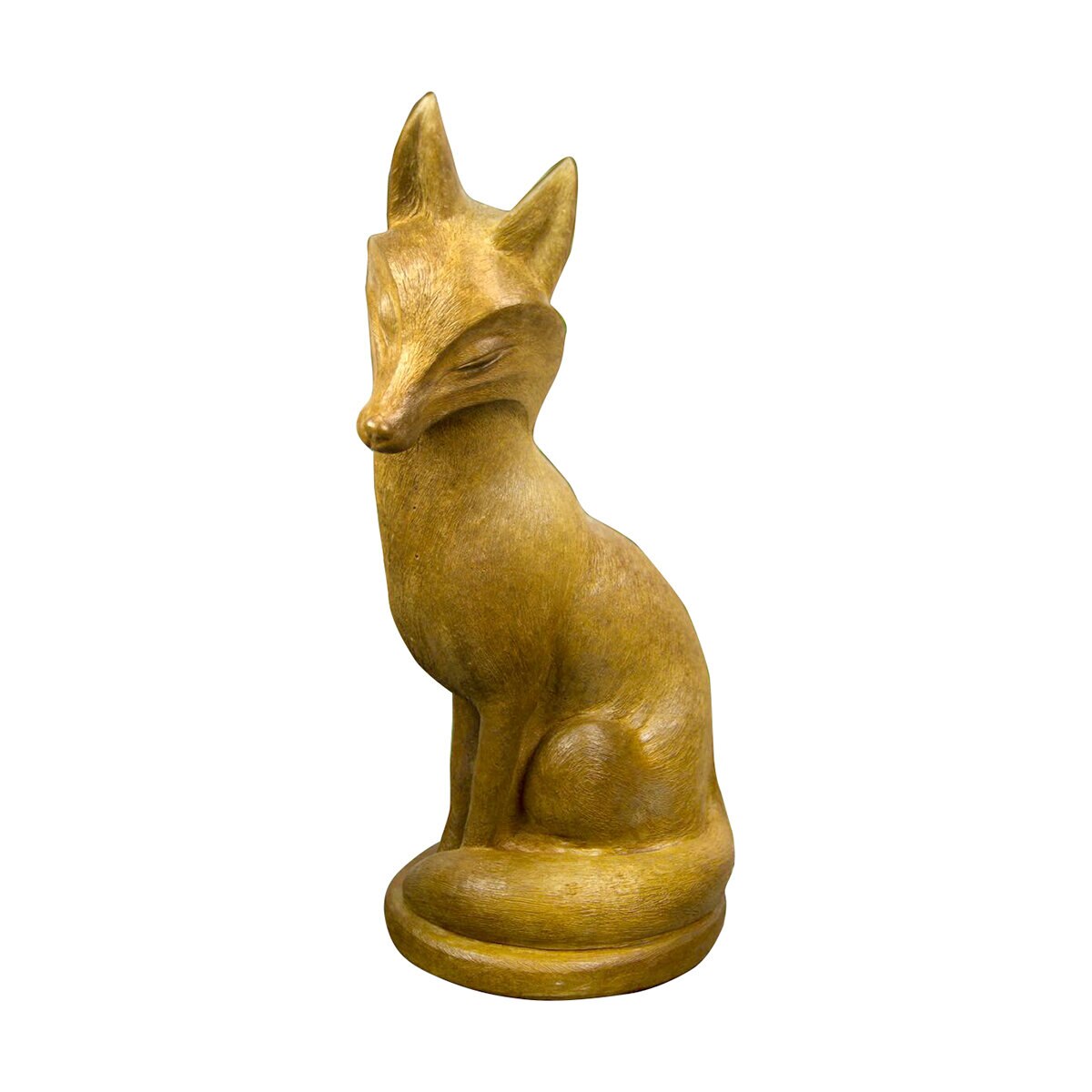 Henri Statue Noble Fox 12 in. x 16.5 in. x 31.5 in | SiteOne US