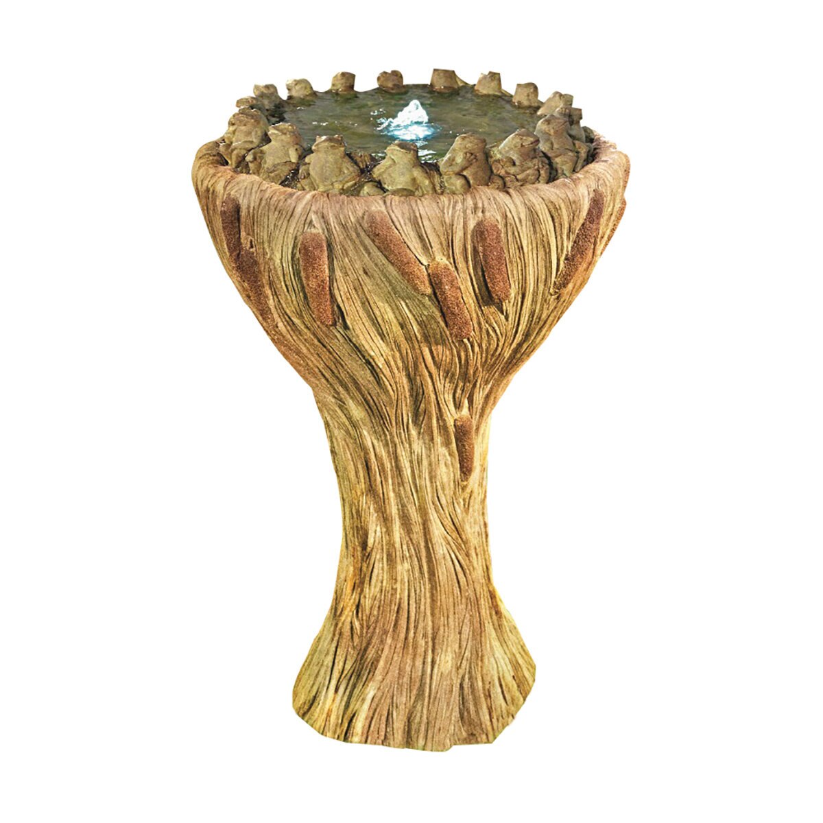 Henri Studio Fountain Tall Ring of Frogs 21 in. x 21 in. x 33 in | SiteOne