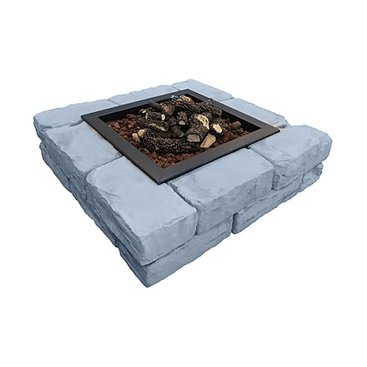High Format Rosetta Kodah Wall Slate Gray 10-1/2 in. x 6 in. (21 sq. ft ...