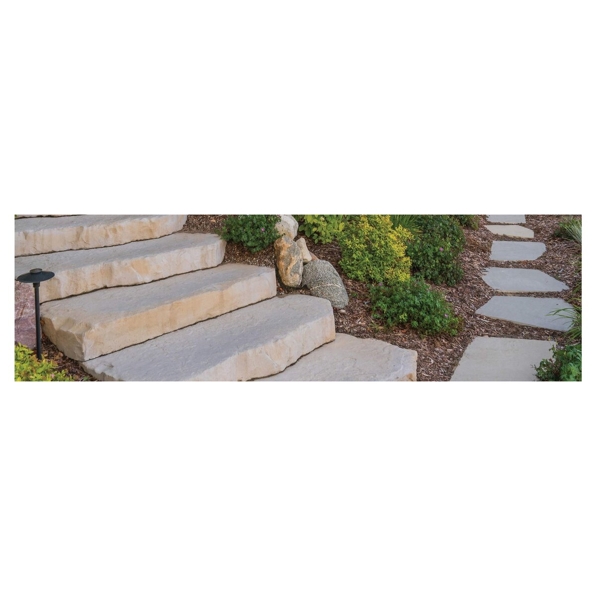 High Format Rosetta Irregular Step Slate Gray 7 in. (8 pc./pallet ...