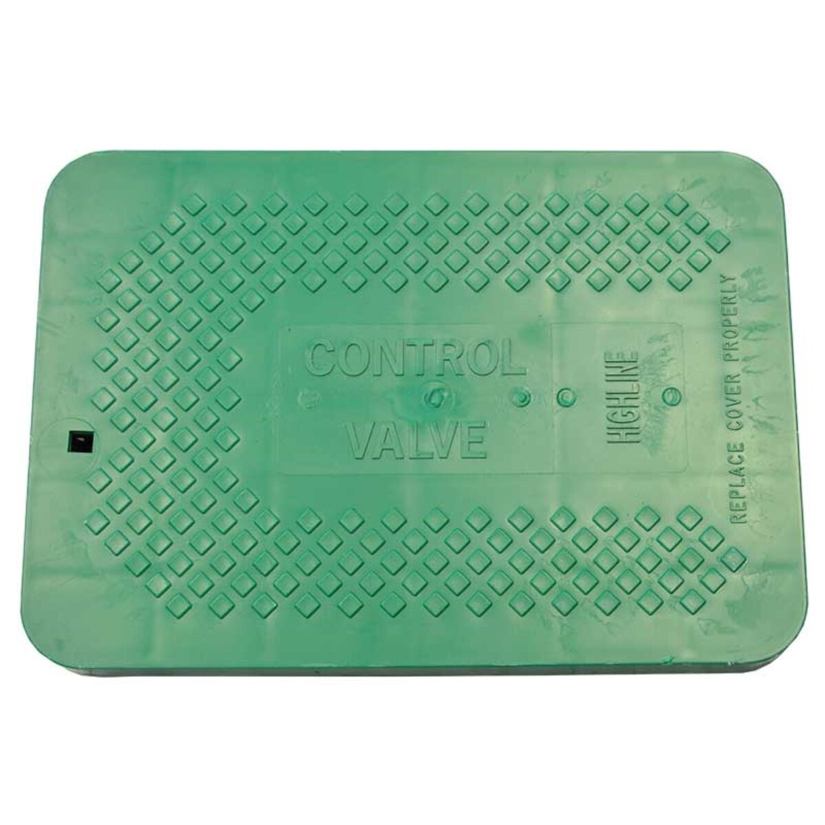 Highline Jumbo Valve Box Lid Rectangle 14 in. x 20 in. Green Drop-in CV ...